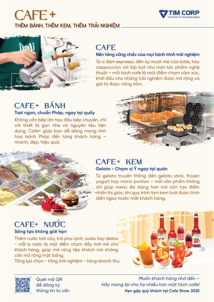 Leaflet Cafe + (Plus) - TIM Corp